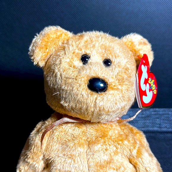 Ty | Toys | New Ty Beanie Baby Cashew Bear | Poshmark